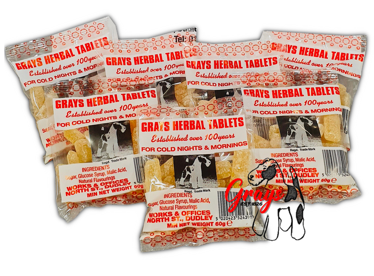 Grays Herbal Tablets Pre Packs – Teddy Grays